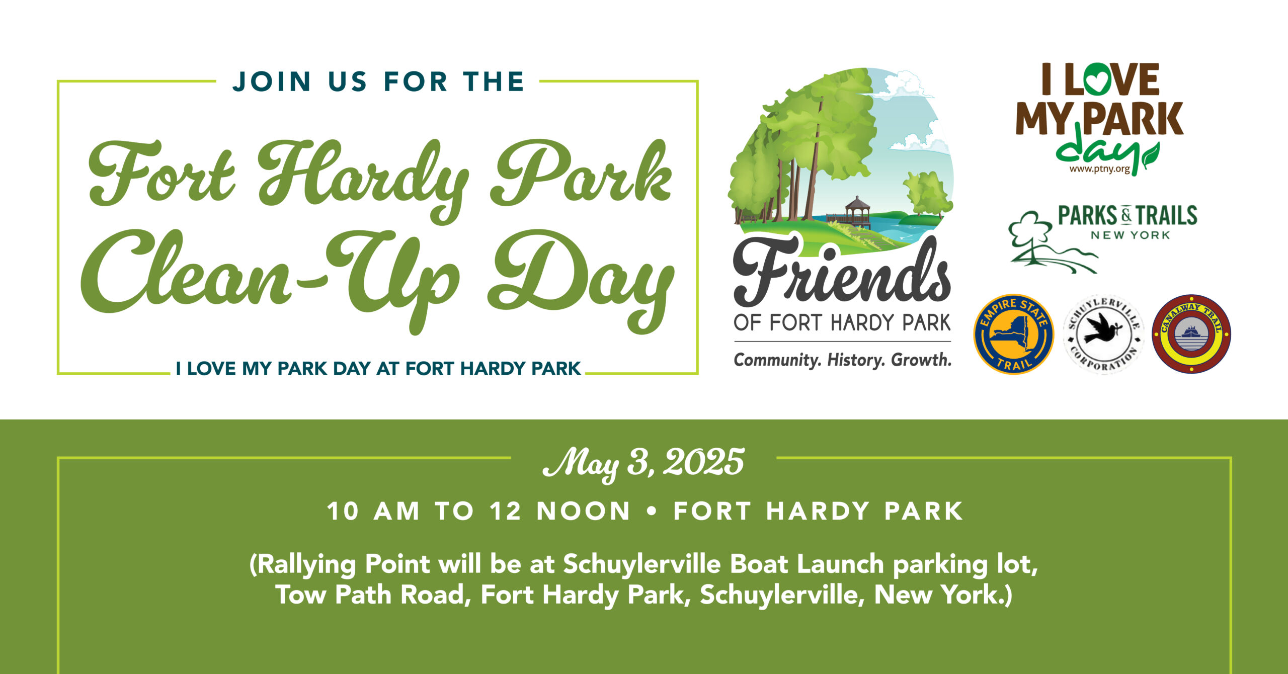 Fort Hardy Park Cleanup - Village of Schuylerville